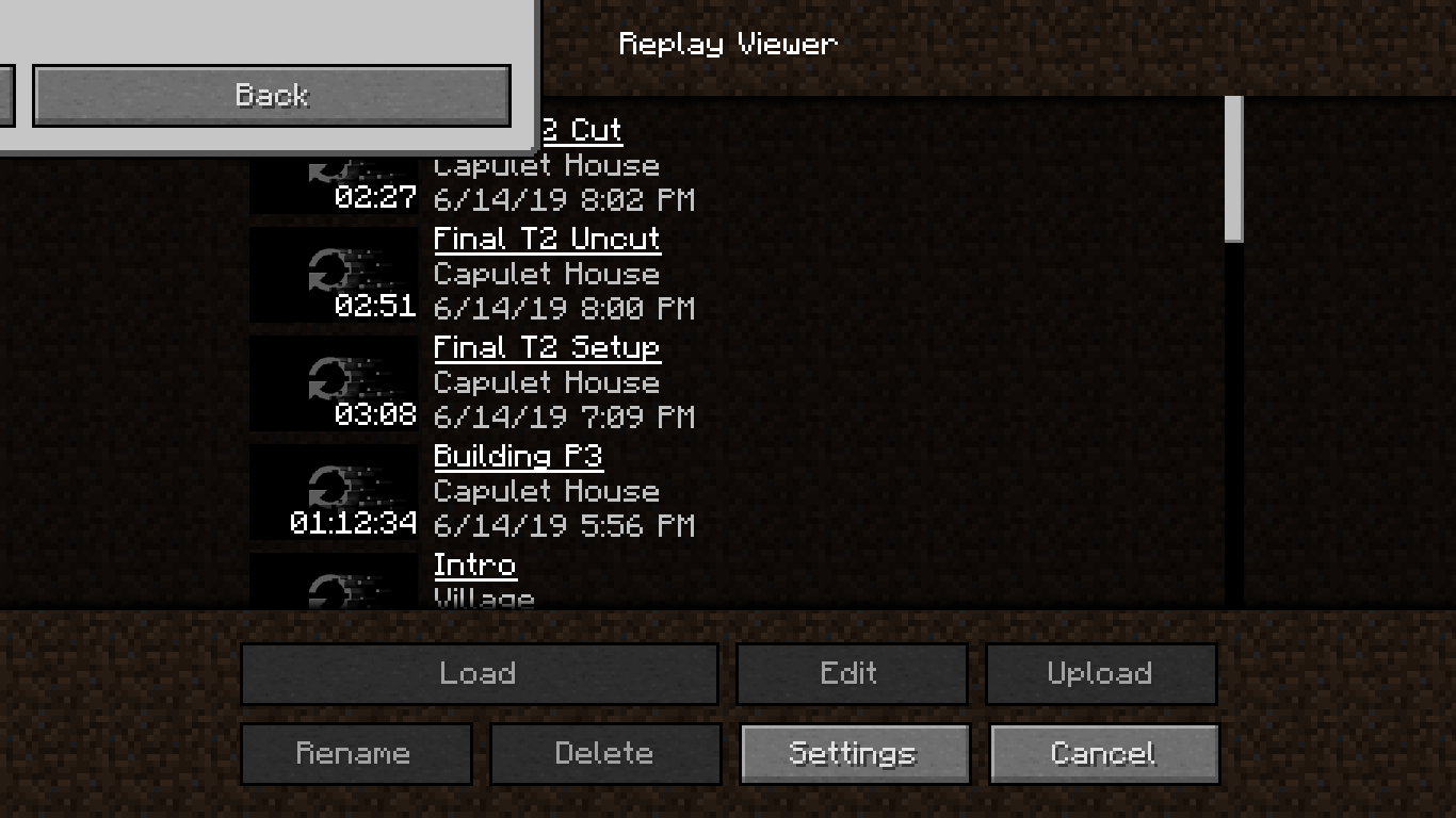 Minecraft Replay Mod Forums - Replay Mod 1.14.x (was: Replay mod 1.13.2)